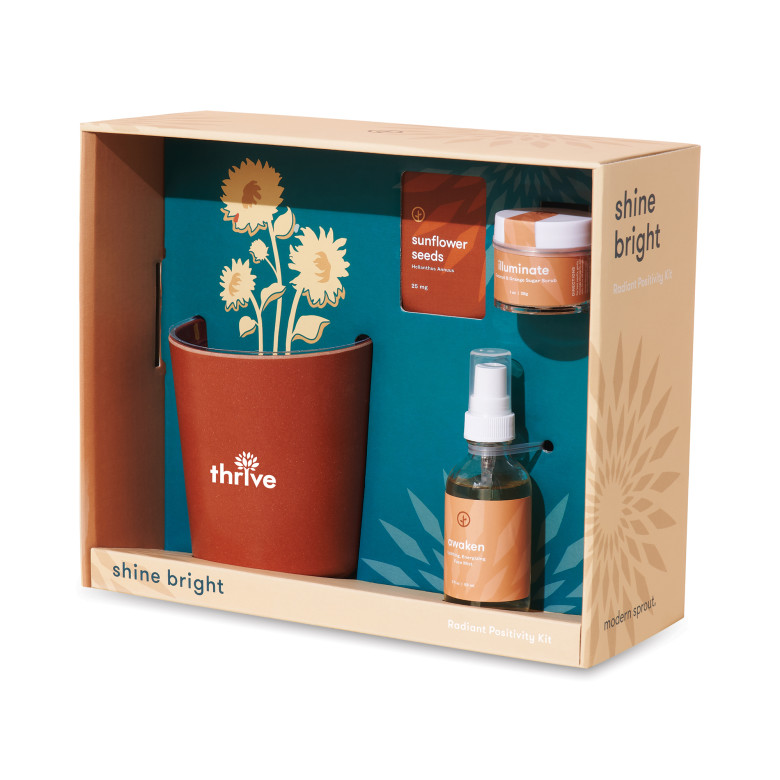 Self Care and Sunflower Grow Kit | Facial and Seed Grow Pack by ...