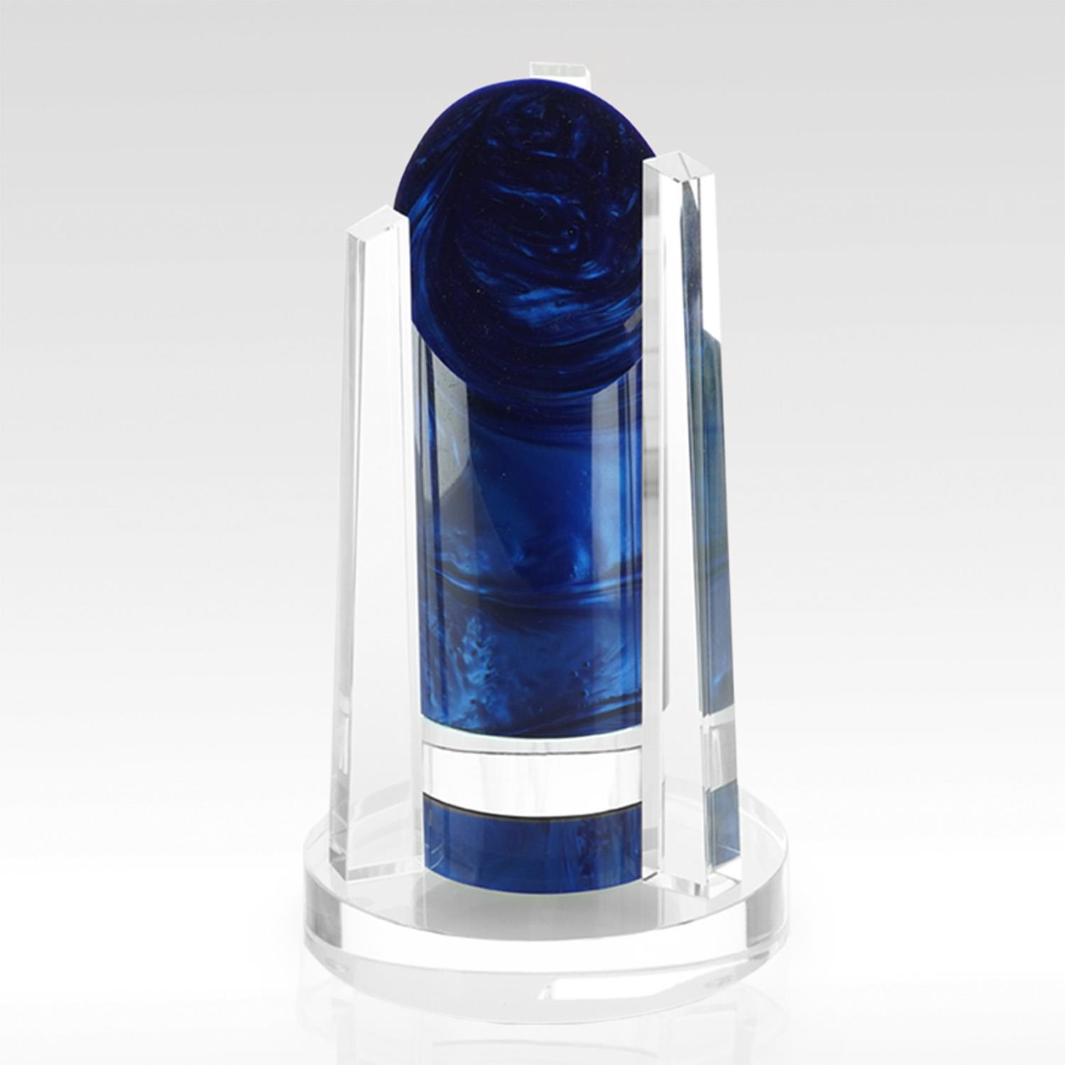 L.A. Elevate Perpetual Recognition Award | Crystal & Resin Recognition Tower | Custom Award ...